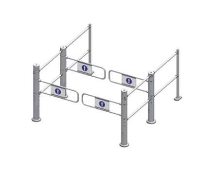 OverGate Puertas de seguridad para comercios | Gunnebo Entrance Control